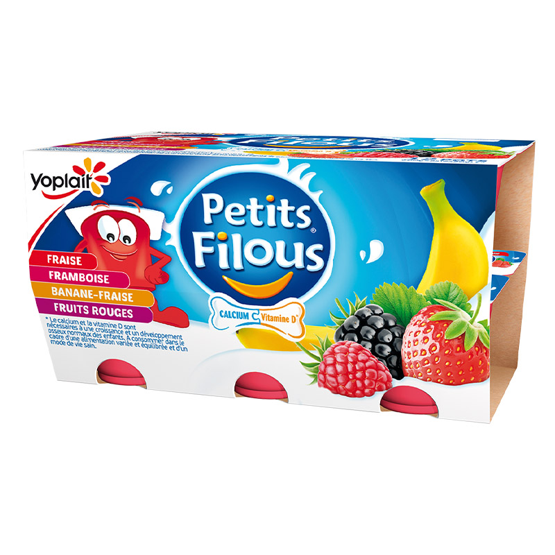 Petits Filous Fruits rouges - Yoplait Réunion